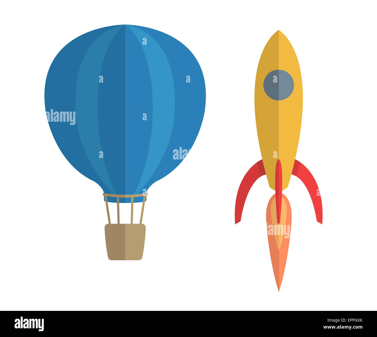 Balloon rocket hi-res stock photography and images - Alamy