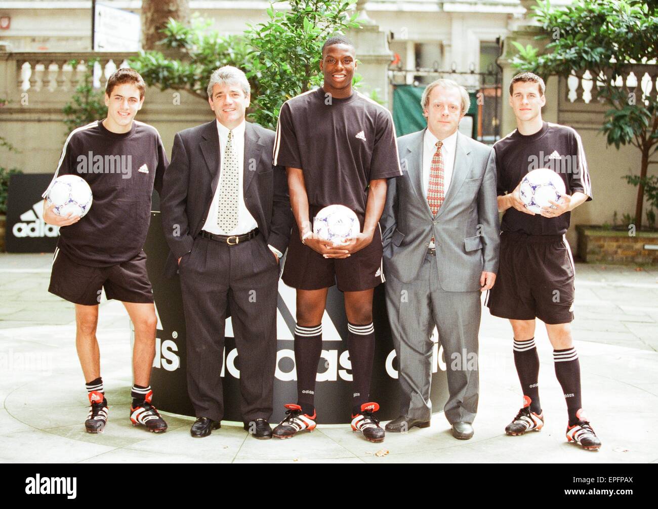 Photocall - Addidas - Kevin Keegan & Gordon Taylor of the PFA with ...