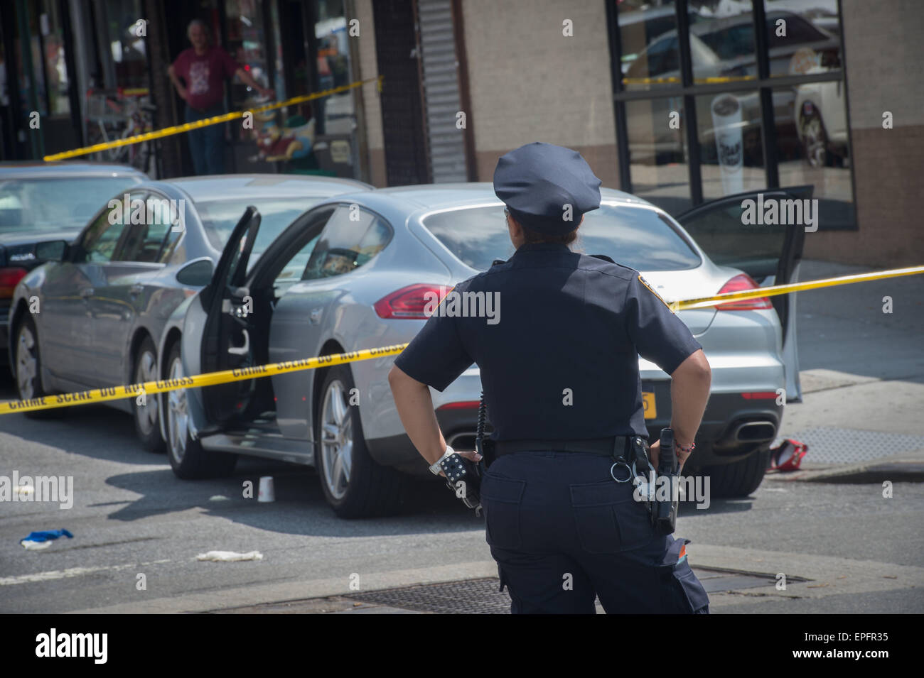 Queens, New York, USA. 17th May, 2015. Rapper CHINX DRUGZ, whose real ...