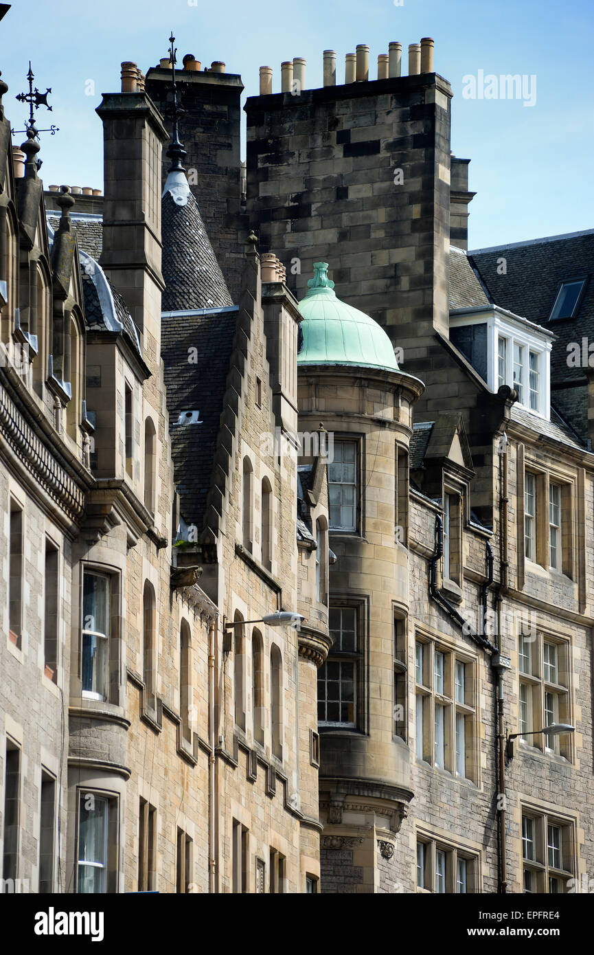 Edinburgh, Cockburn Street Stock Photo - Alamy