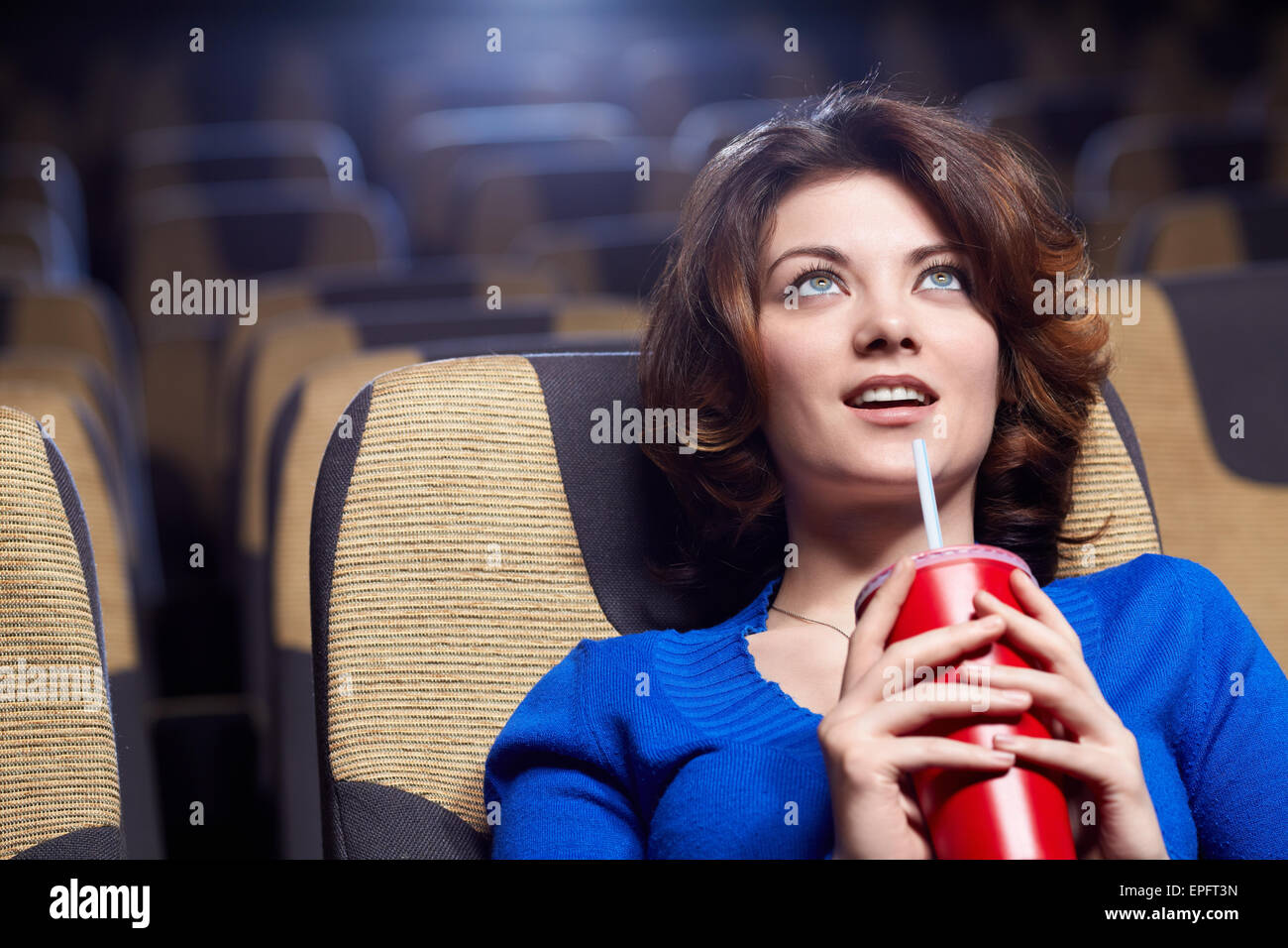 At the cinema Stock Photo - Alamy
