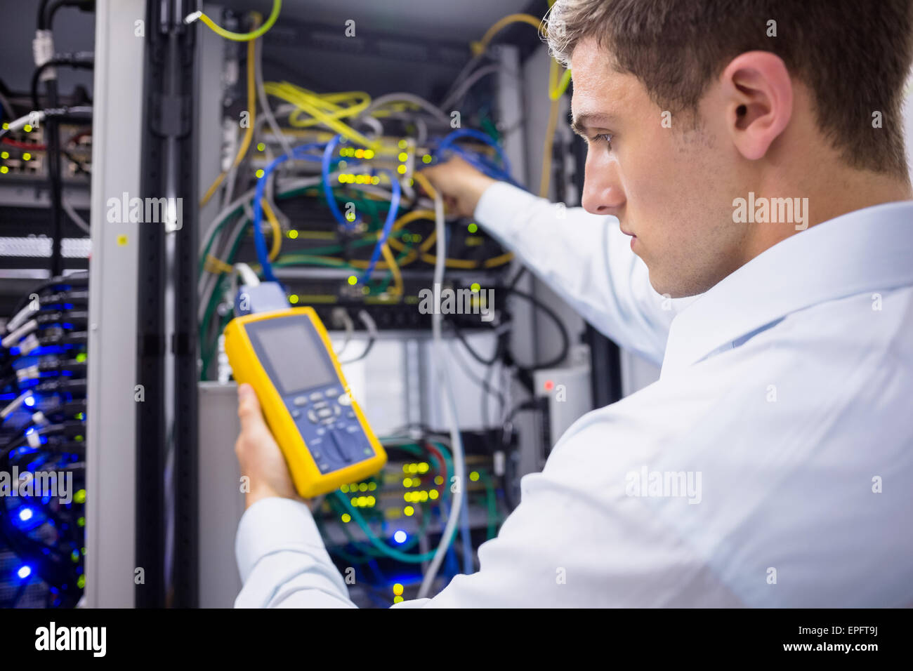 Digital cable analyser hi-res stock photography and images - Alamy