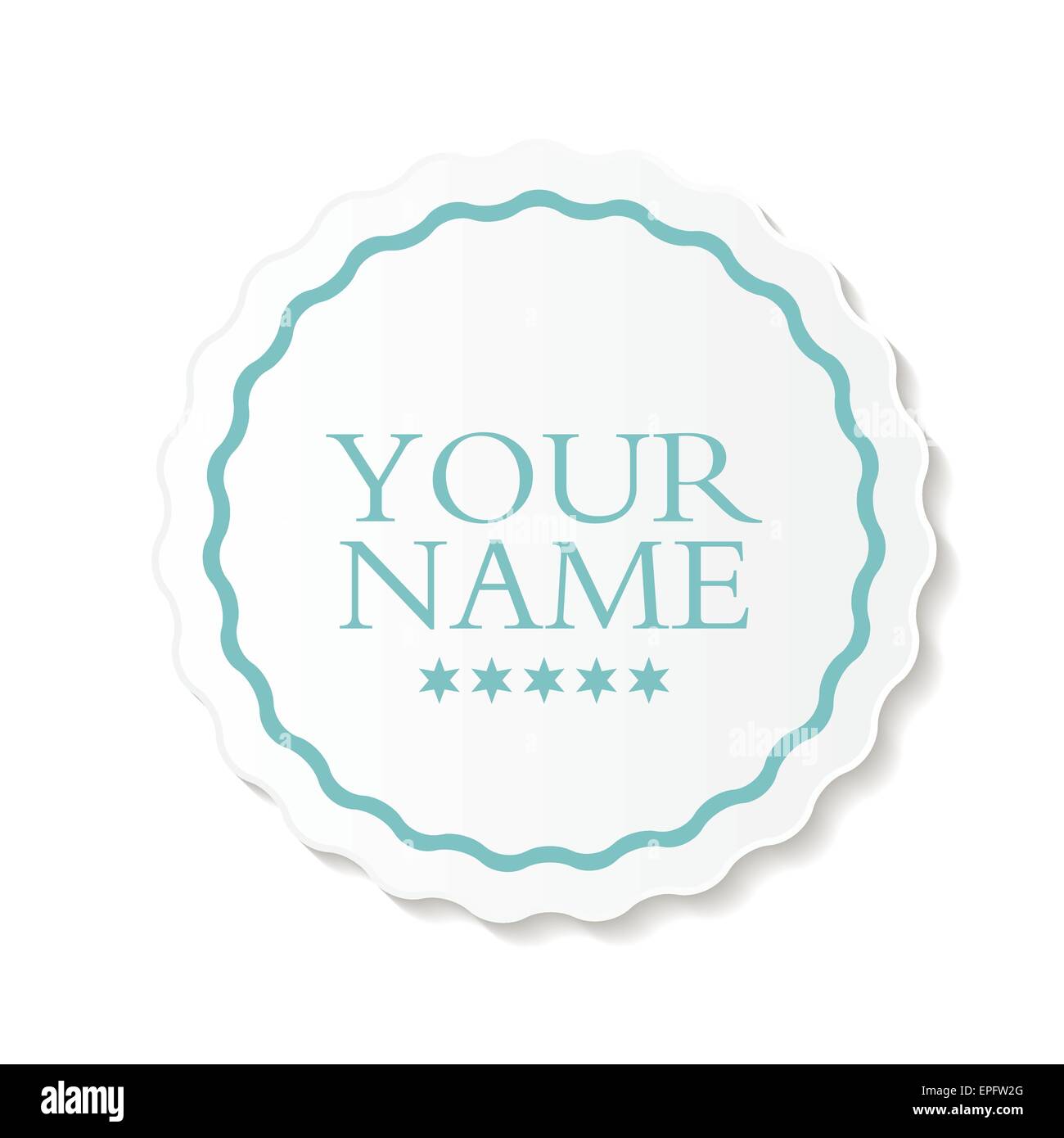 Abstract Design Label Vector Illustration Stock Vector Image & Art - Alamy