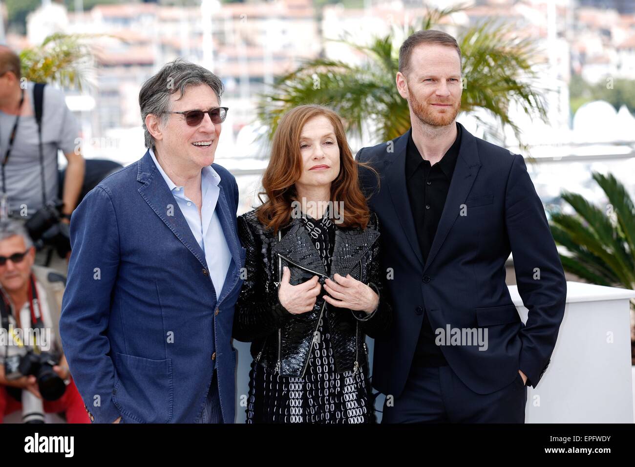 Cannes, Ca, France. 18th May, 2015. (L-R) Gabriel Byrne, Isabelle ...