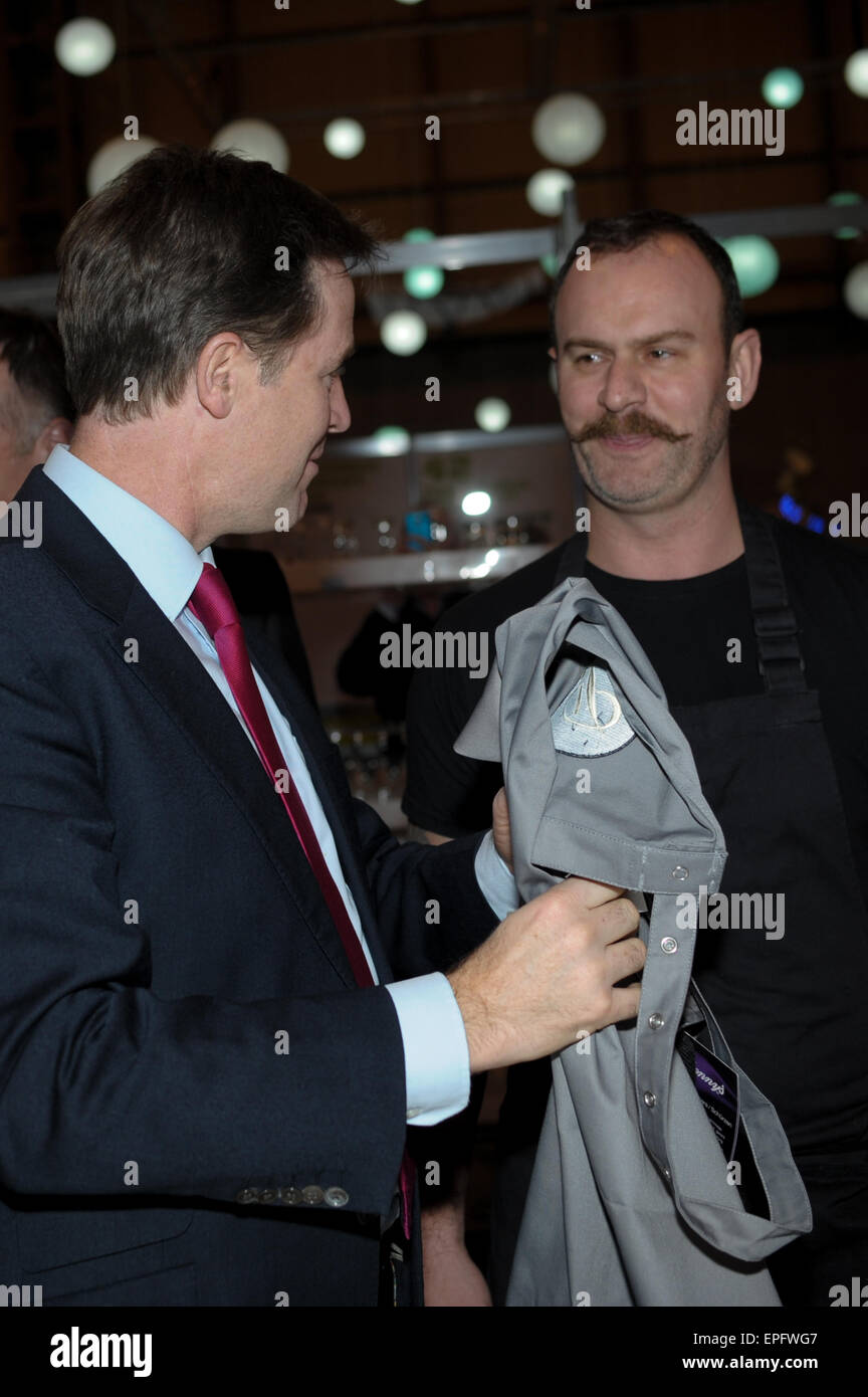 Nick Clegg attends 'The Skills Show 2014' at NEC Birmingham Featuring ...