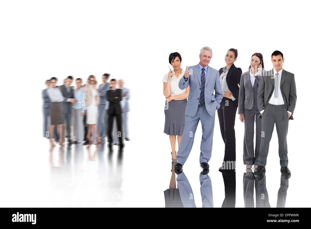 Elderly business woman laptop Cut Out Stock Images & Pictures - Alamy