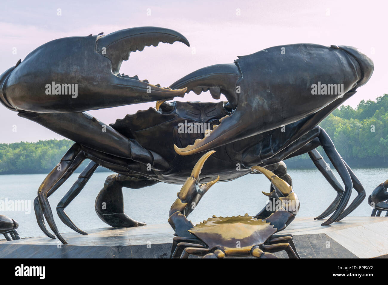 Giant Horseshoe Crab Sculpture