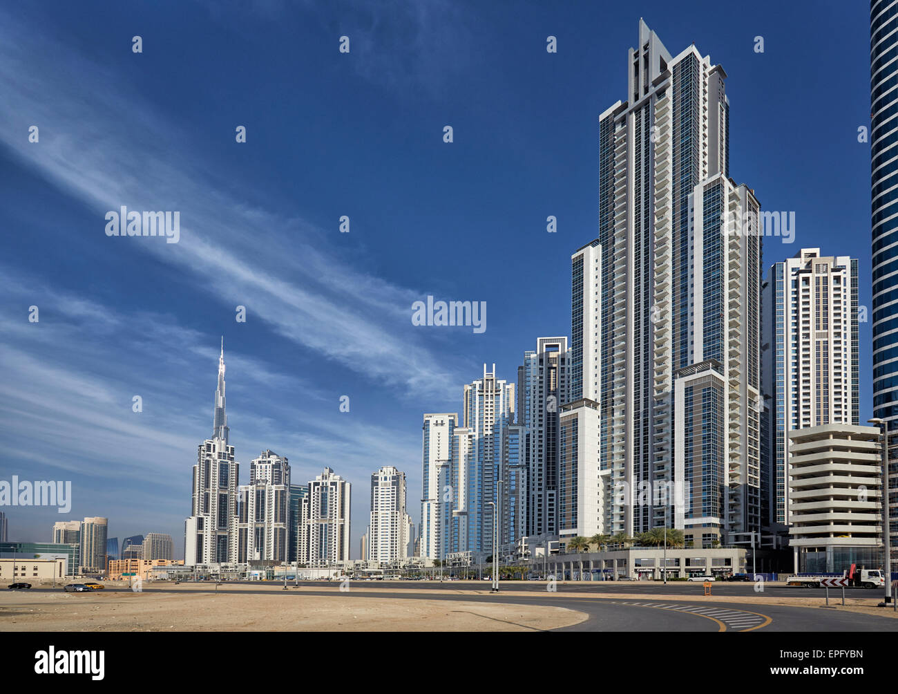 Business Bay in Dubai Stock Photo - Alamy