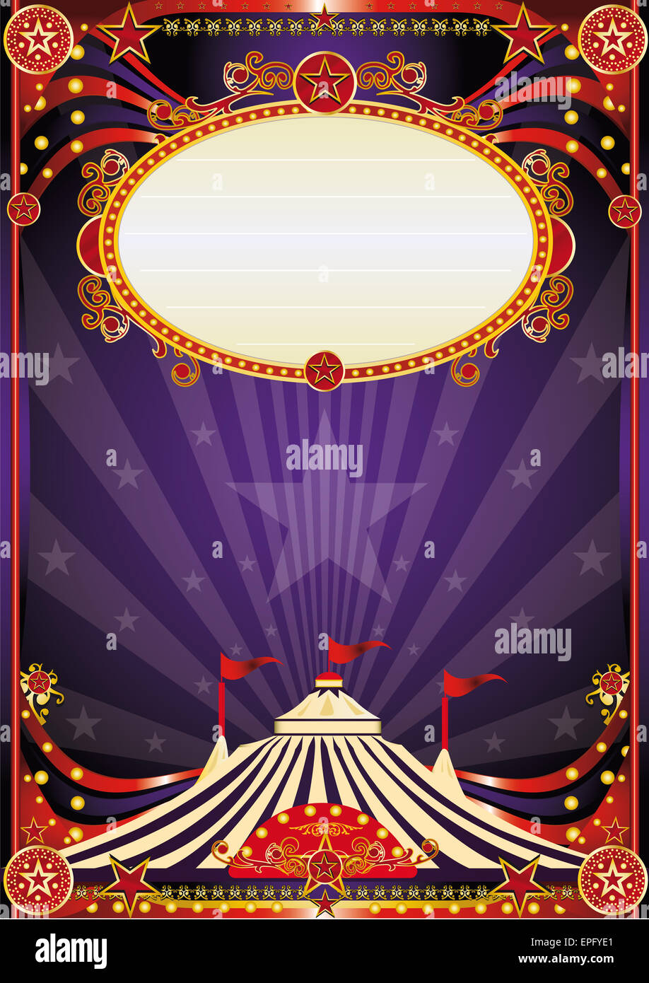 Circus Themed Background