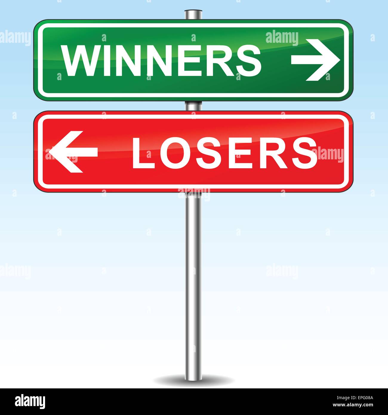 Winners sign sky background hi-res stock photography and images - Alamy