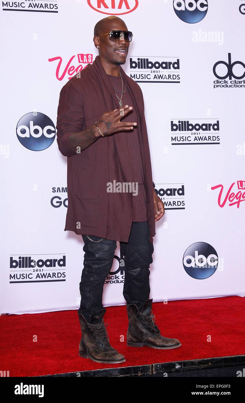 Las Vegas, NV, USA. 17th May, 2015. Tyrese in the press room for 2015 ...