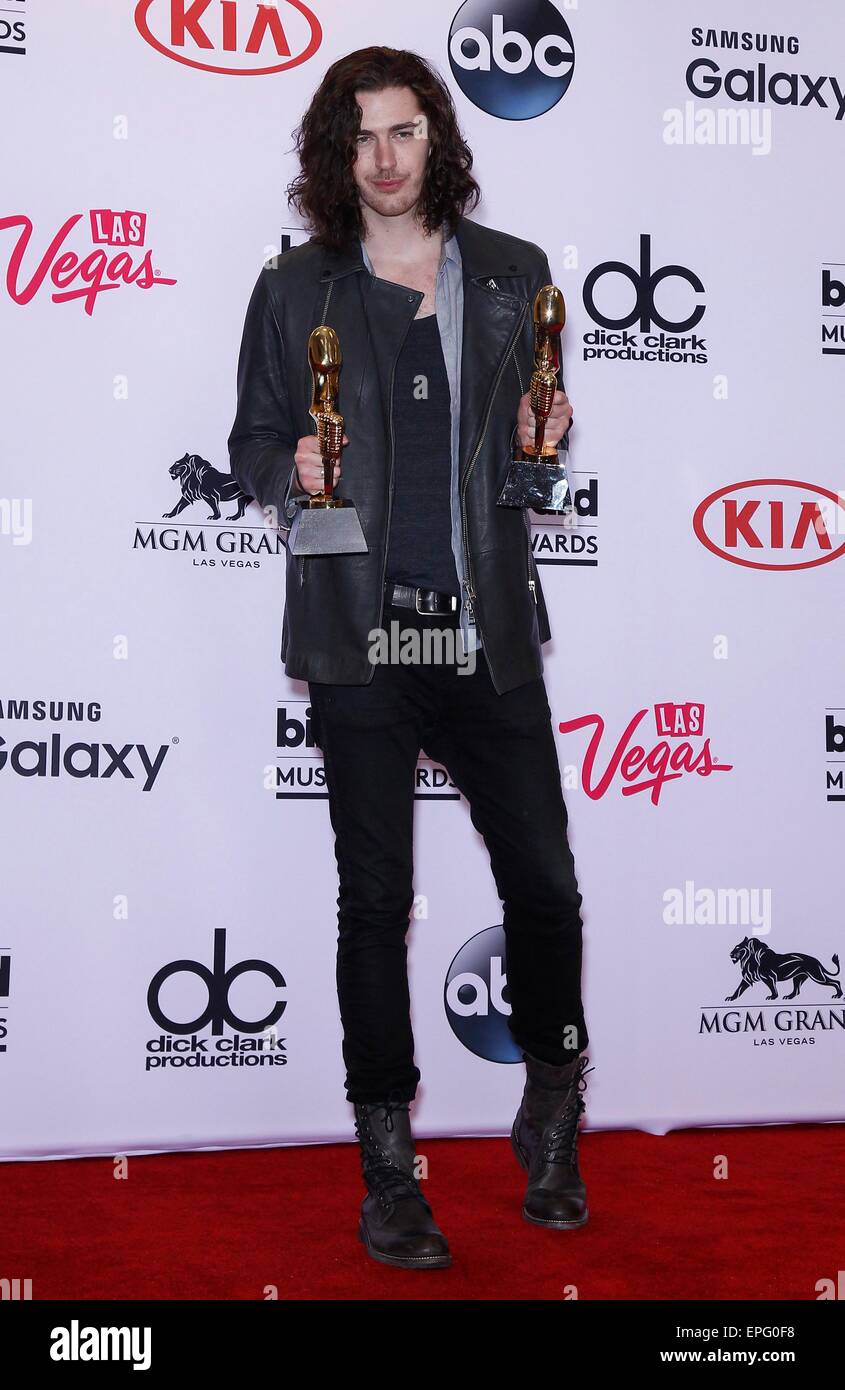 Las Vegas, NV, USA. 17th May, 2015. Hozier in the press room for 2015 ...