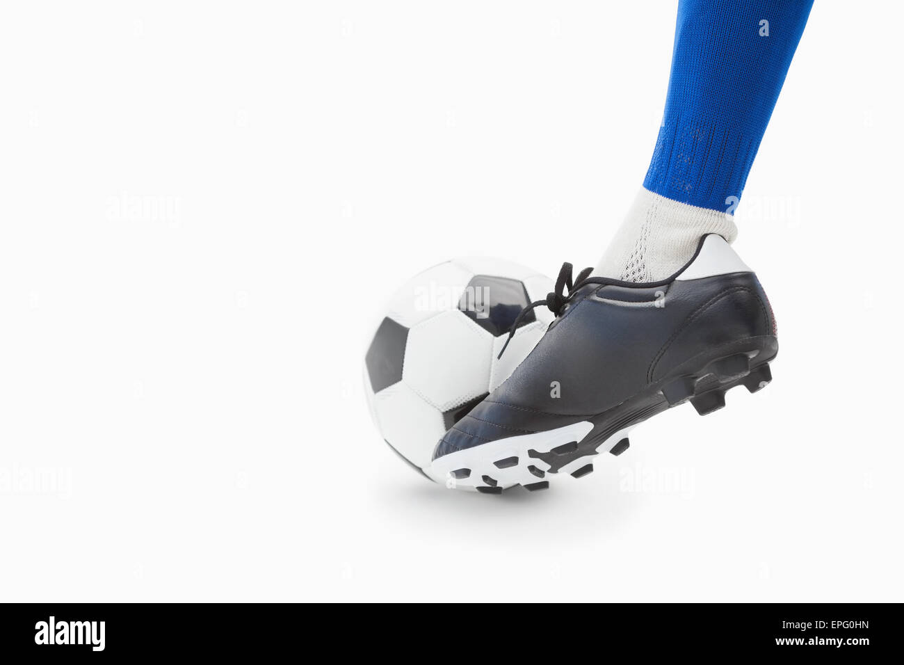 Ball controlling Cut Out Stock Images & Pictures - Alamy