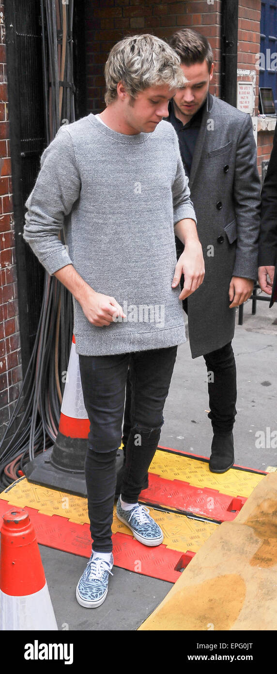 One Directions's Niall Horan and Liam Payne seen leaving the London ...