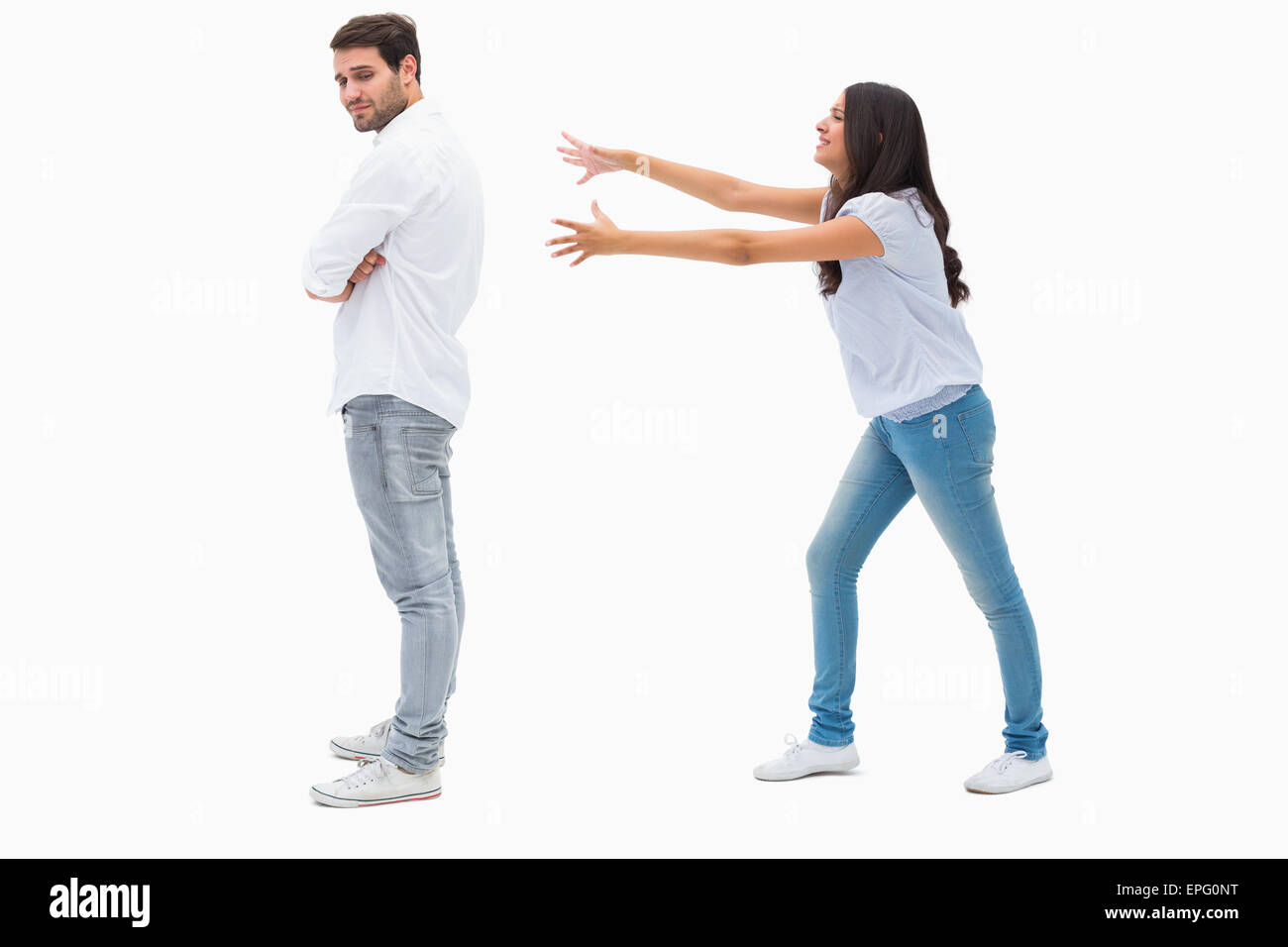 Desperate desperation Cut Out Stock Images & Pictures - Alamy