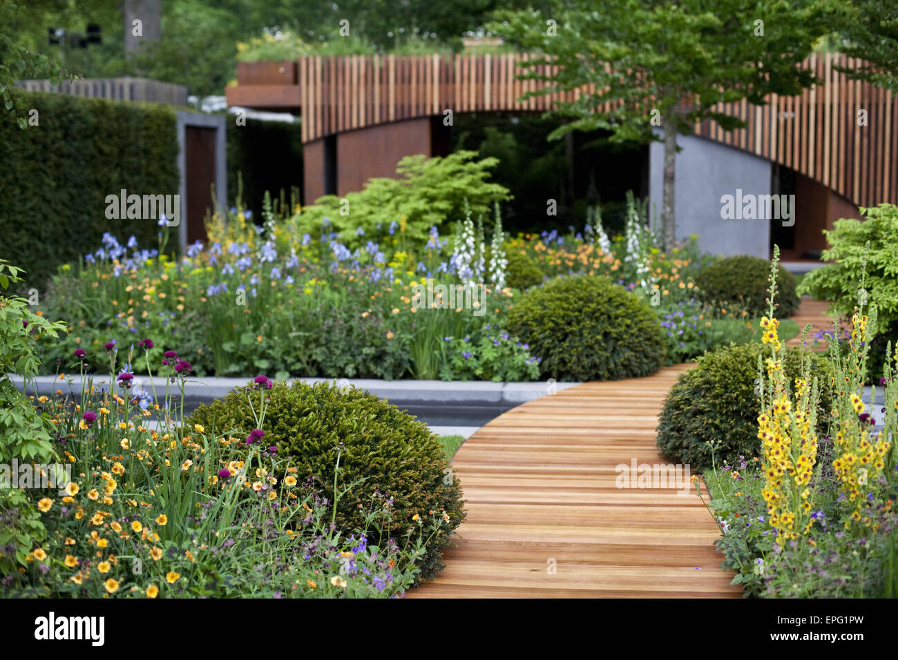 London, UK. 18th May, 2015. The Chelsea Flower Show - ''The Homebase ...