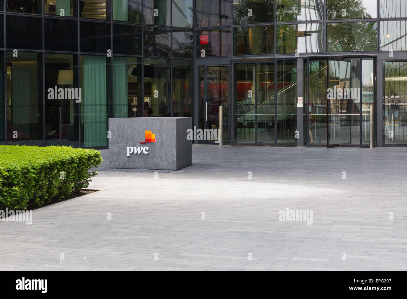 PWC at More London Stock Photo - Alamy