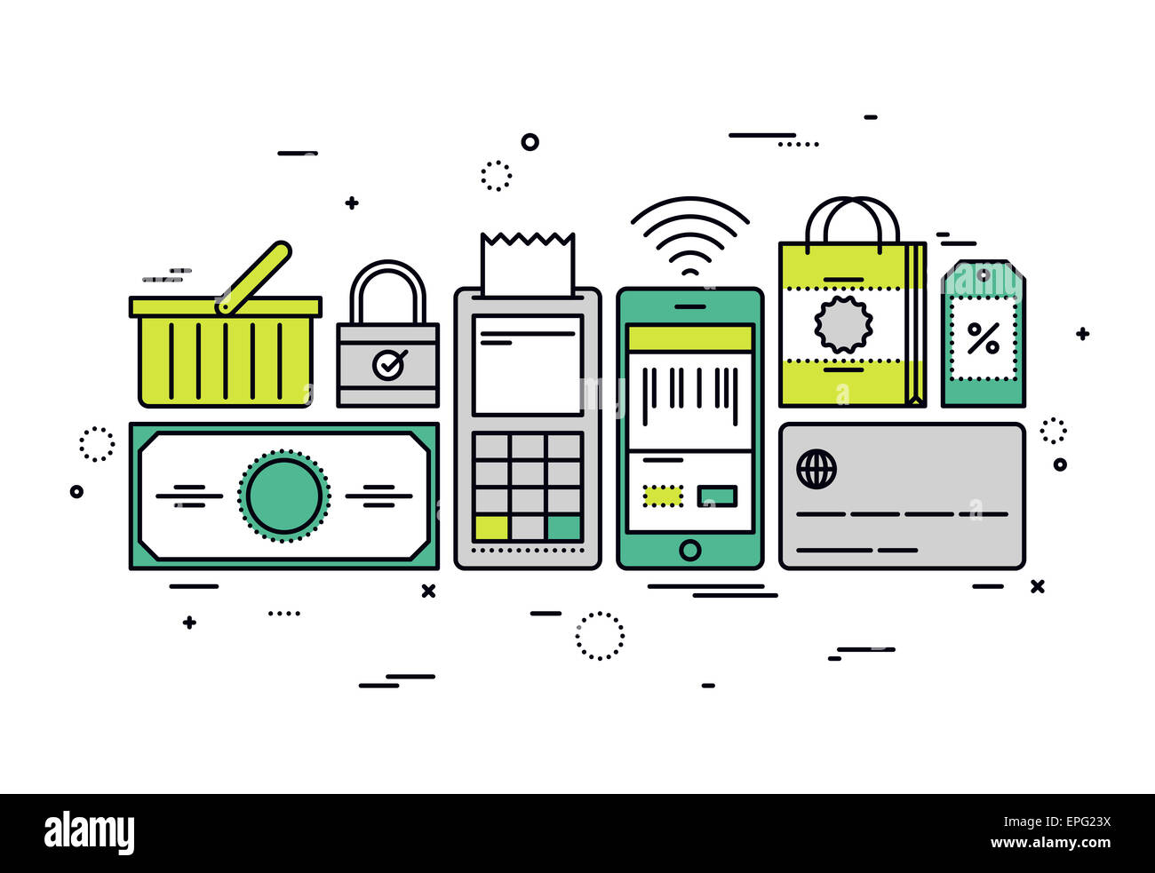 Internet merchant Cut Out Stock Images & Pictures - Alamy