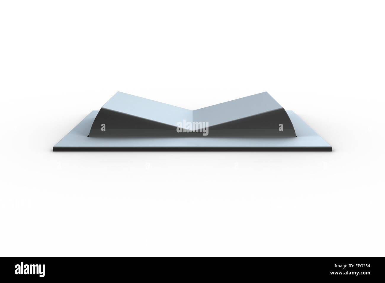 Digitally generated white flip switch Stock Photo - Alamy