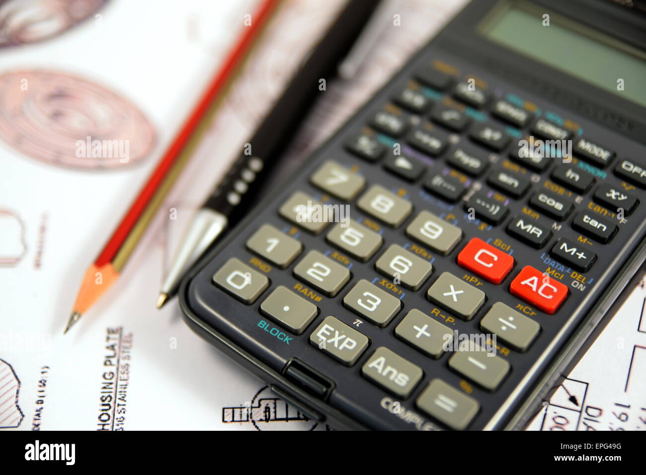 Scientific Calculator Drawing