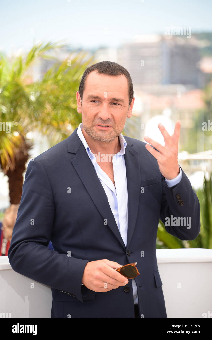 Cannes, France. 14th May, 2015. CANNES, FRANCE - MAY 18: Actor Gilles ...