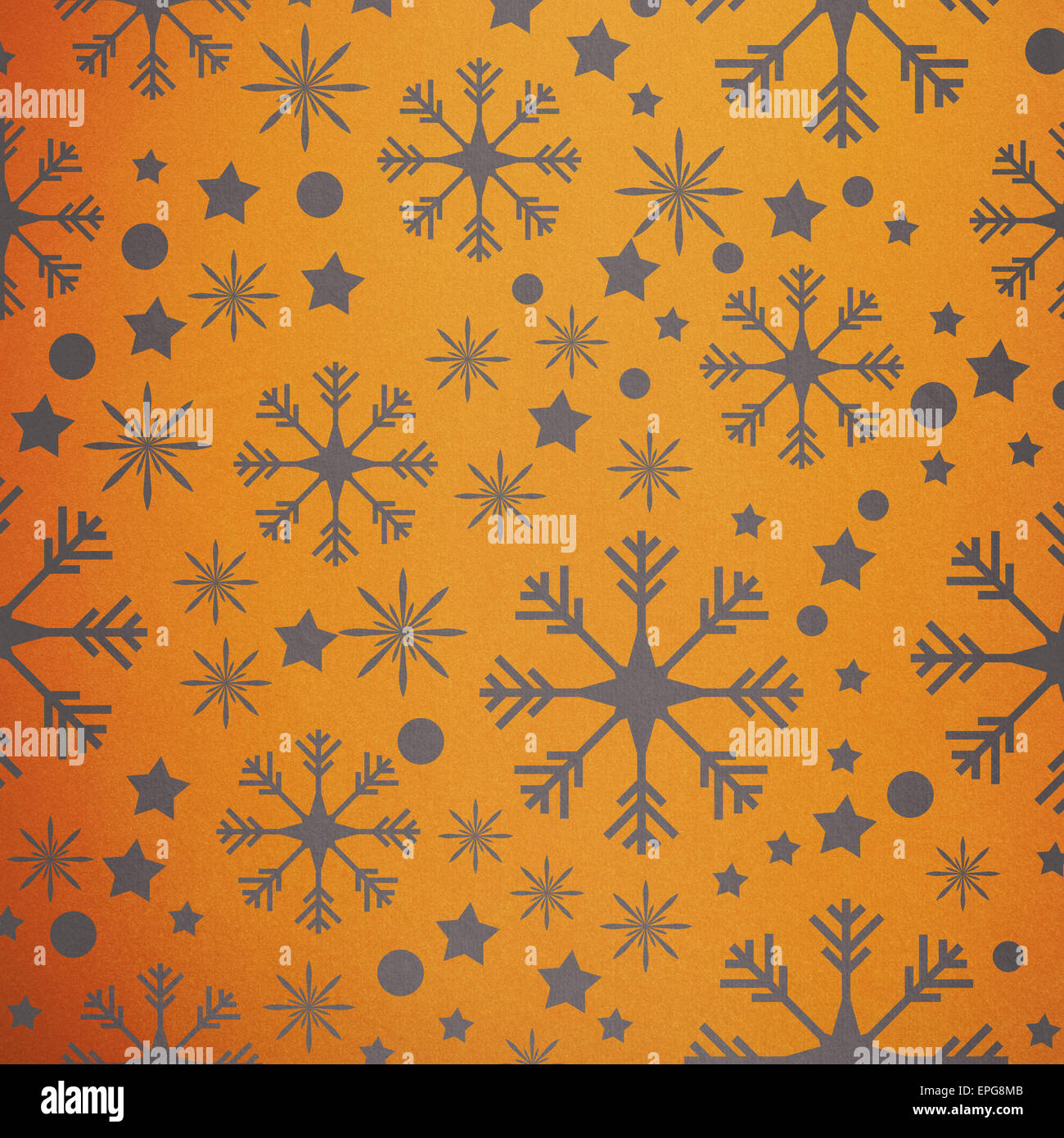 Composite image of snowflake pattern Stock Photo - Alamy