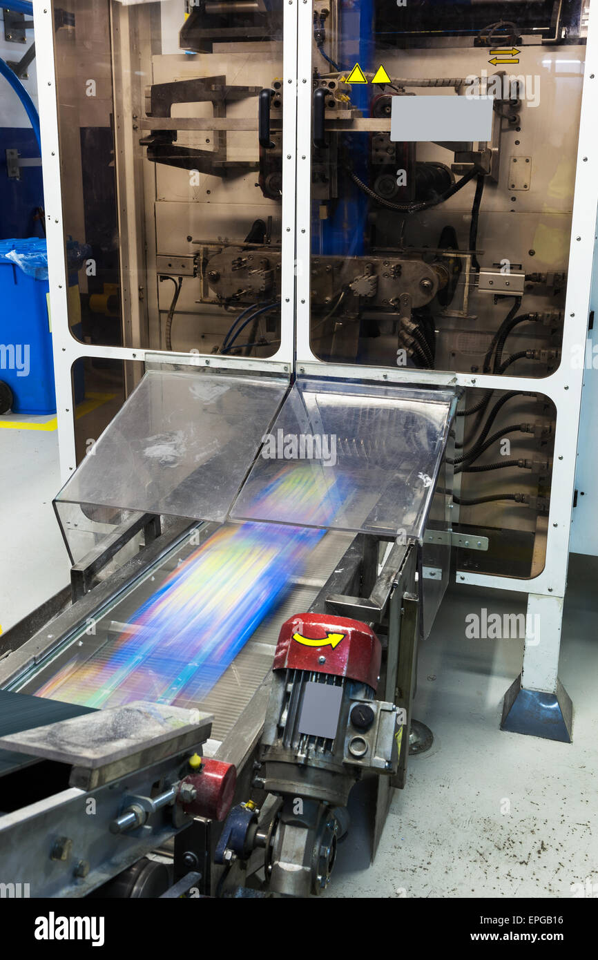 moving new conveyor Stock Photo - Alamy