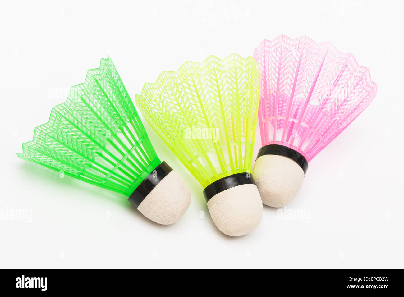 new shuttlecock badminton Stock Photo - Alamy