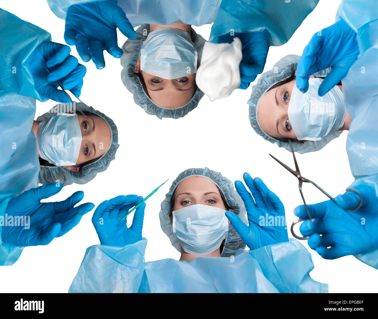 Beautiful Woman Surgeon Stock Photo - Alamy