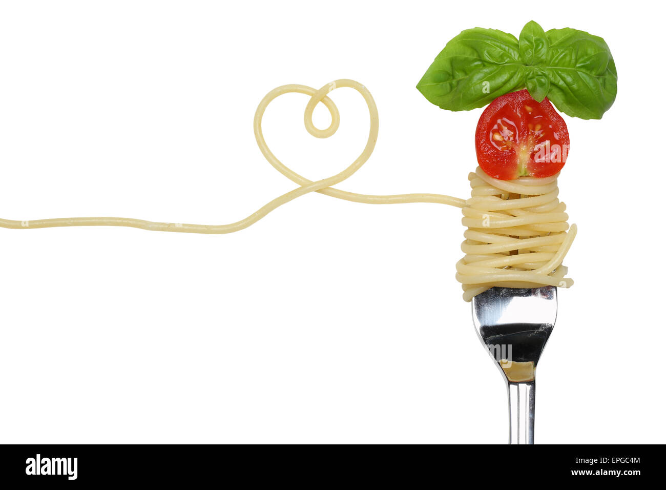 Gabel mit spaghetti hi-res stock photography and images - Alamy