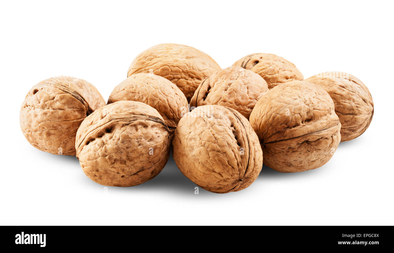 Walnut details Cut Out Stock Images & Pictures - Alamy