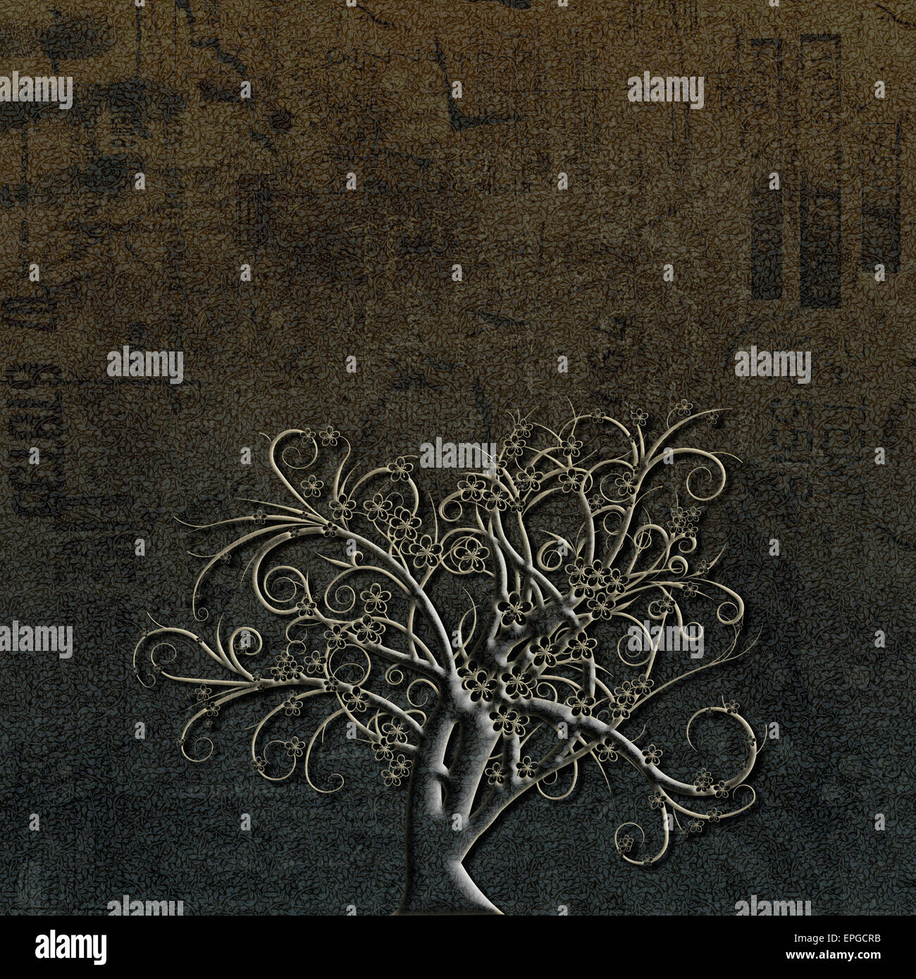 Tree of happiness Stock Photo - Alamy