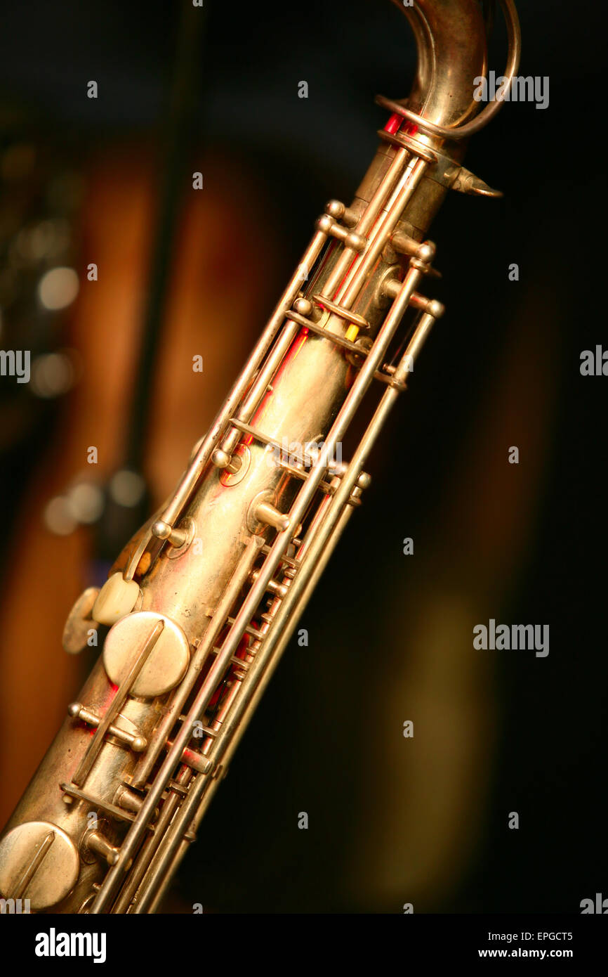 Antique saxophone hi-res stock photography and images - Alamy