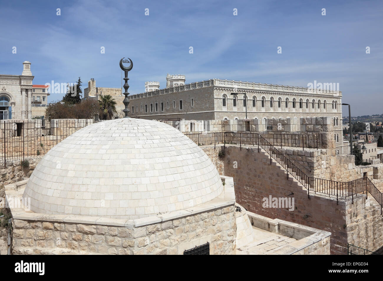Muslim mosque jerusalem hi-res stock photography and images - Alamy