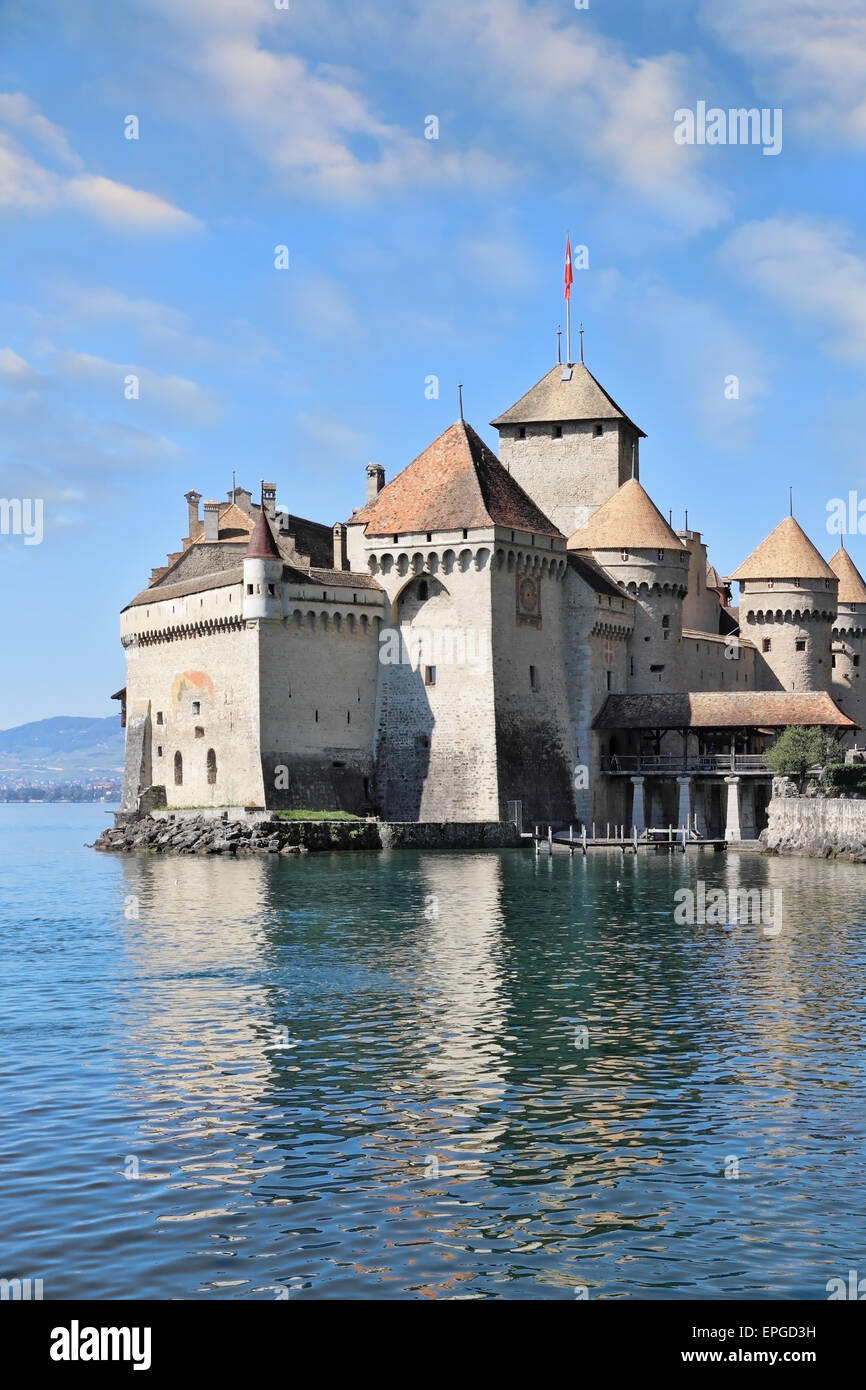 The Castle of Chillon Stock Photo - Alamy