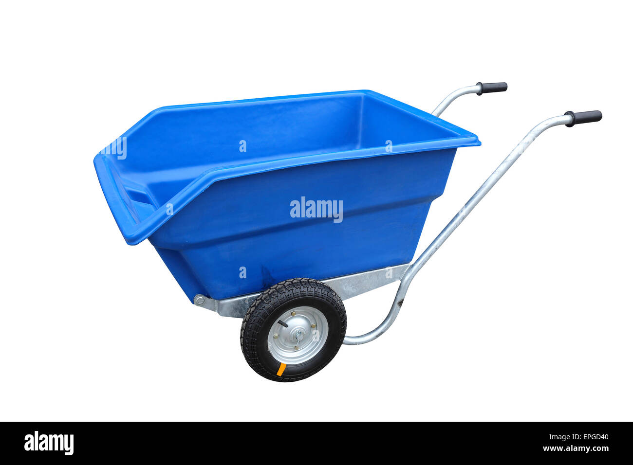 Wheelbarrow Cut Out Stock Images & Pictures - Alamy