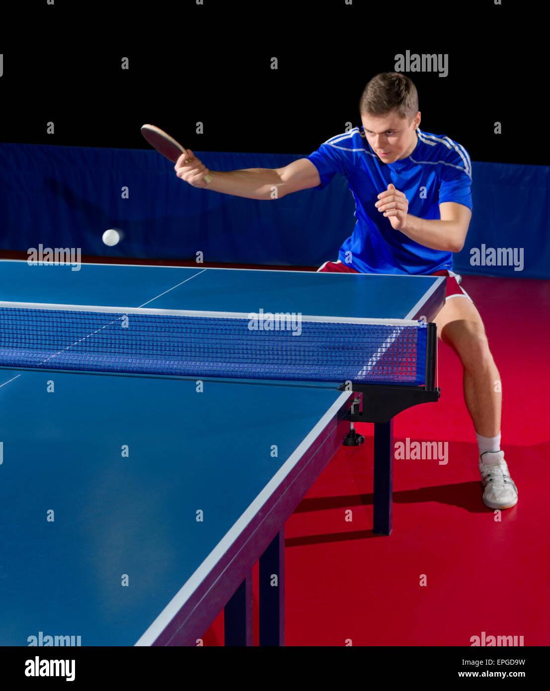 Man hitting table hand hi-res stock photography and images - Alamy