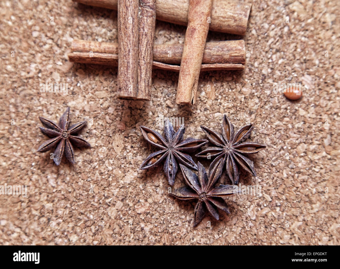 anice and cinnamon Stock Photo - Alamy