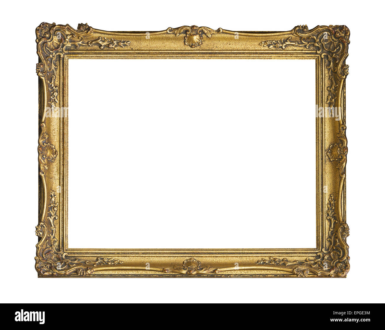 Gold frame cut out hi-res stock photography and images - Alamy