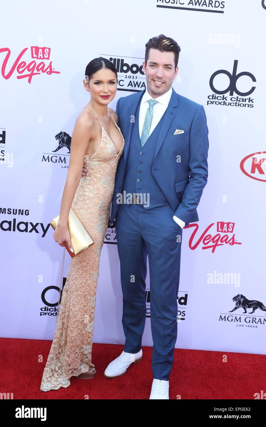 Las Vegas, NV, USA. 17th May, 2015. Audra Mari, Jonathan Scott at ...