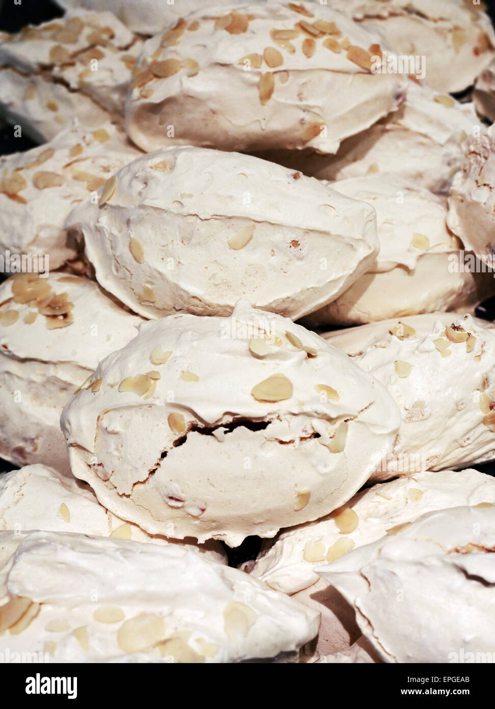 Meringue and nuts hi-res stock photography and images - Alamy