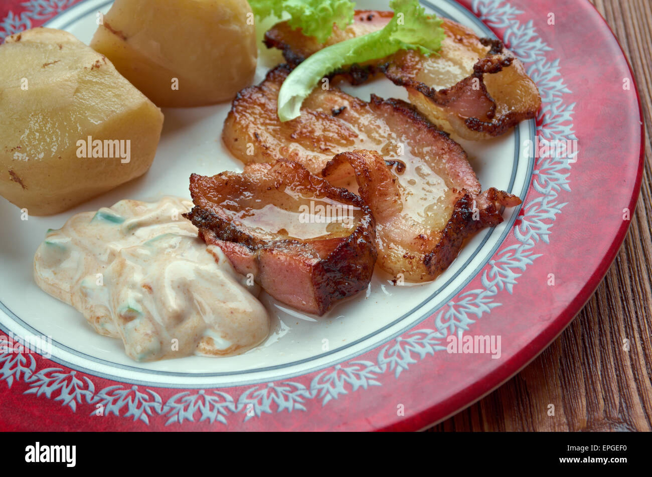 Stekt bacon hi-res stock photography and images - Alamy