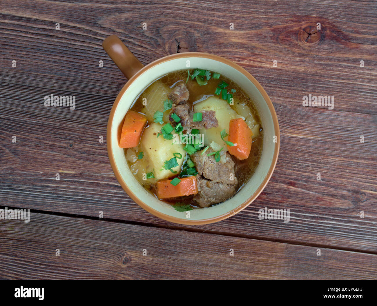 Cawl - Welsh dish Stock Photo - Alamy