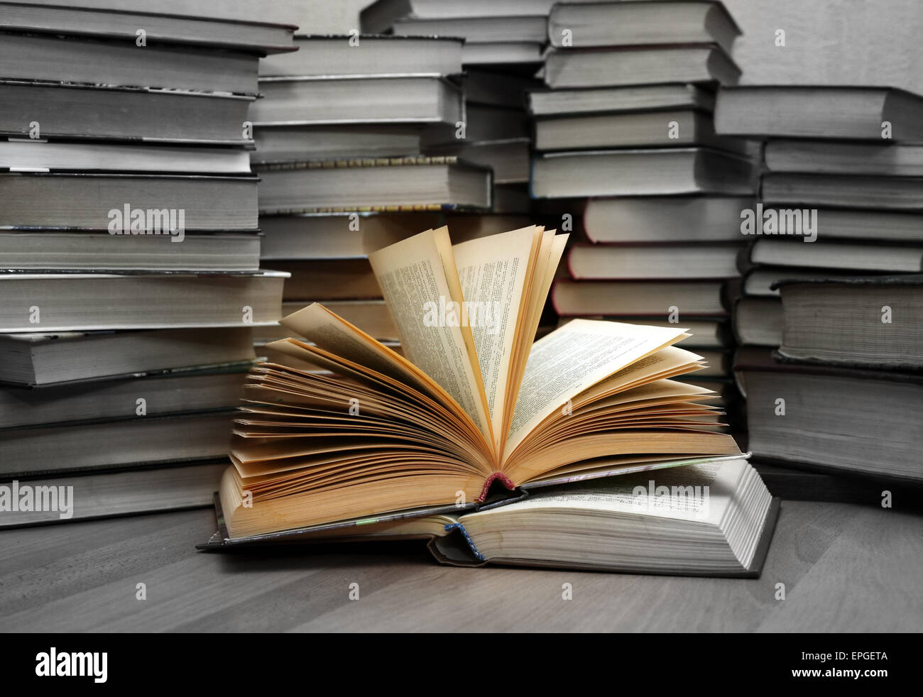 Knowledge is light hi-res stock photography and images - Alamy
