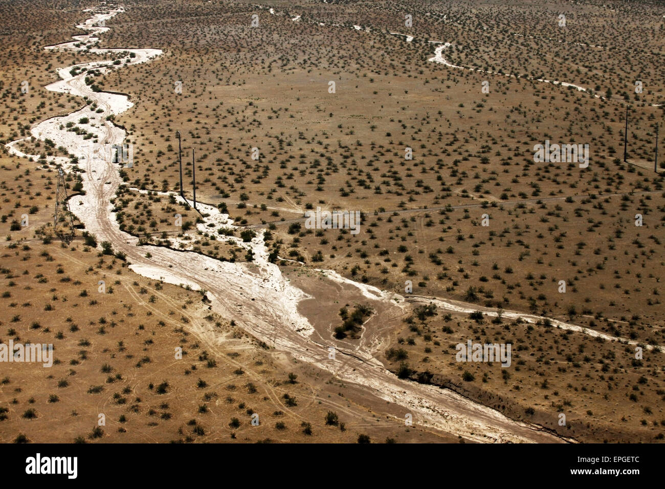 Desert top view hi-res stock photography and images - Alamy