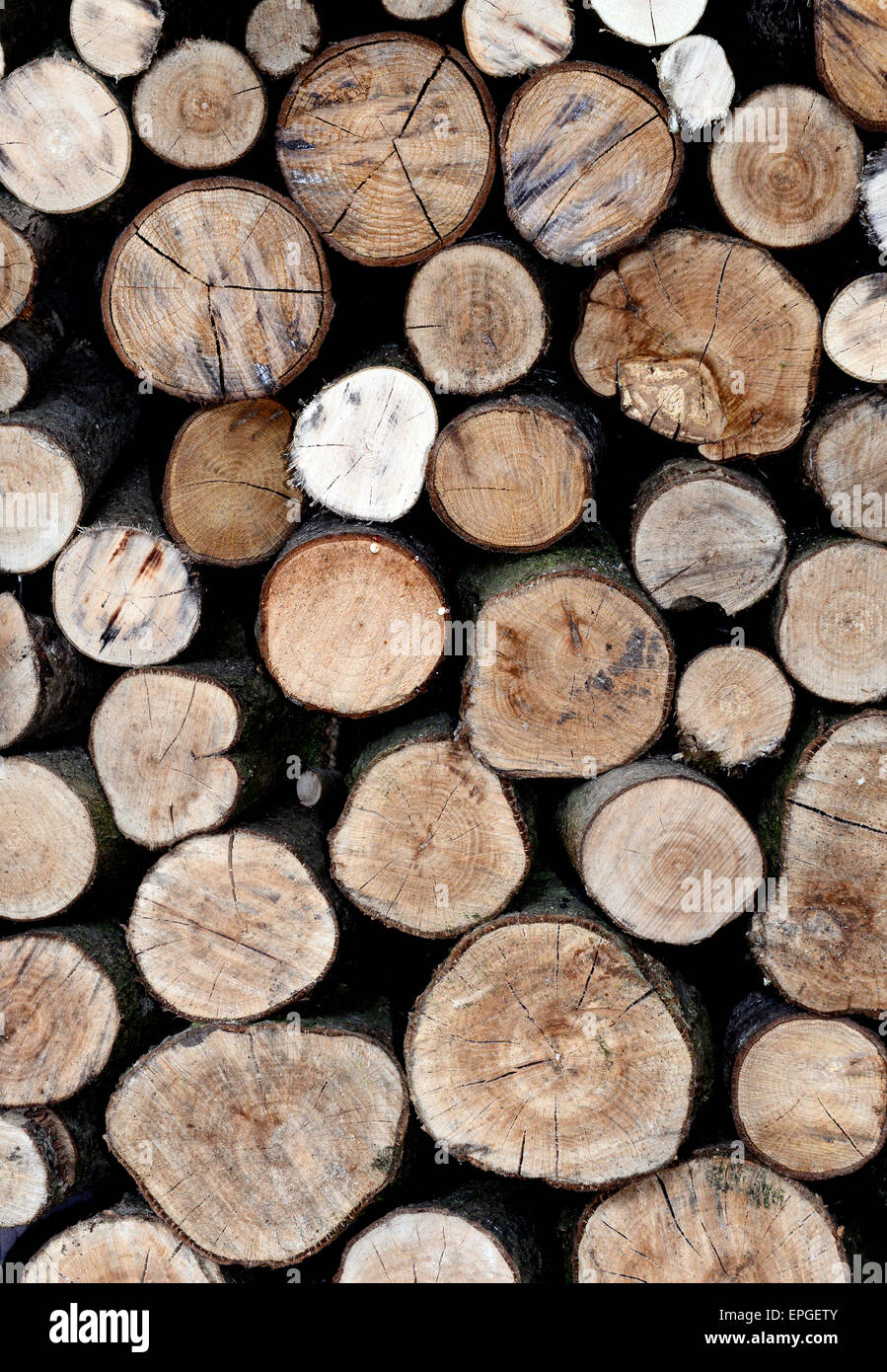 log store logs firewood fire wood Stock Photo - Alamy