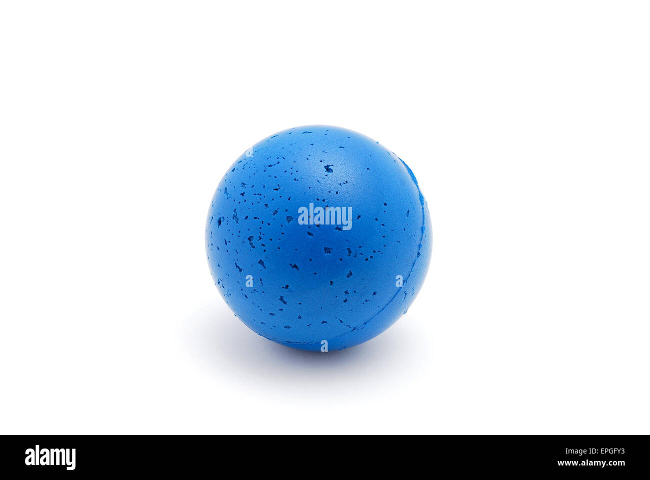 sponge ball on white background Stock Photo - Alamy