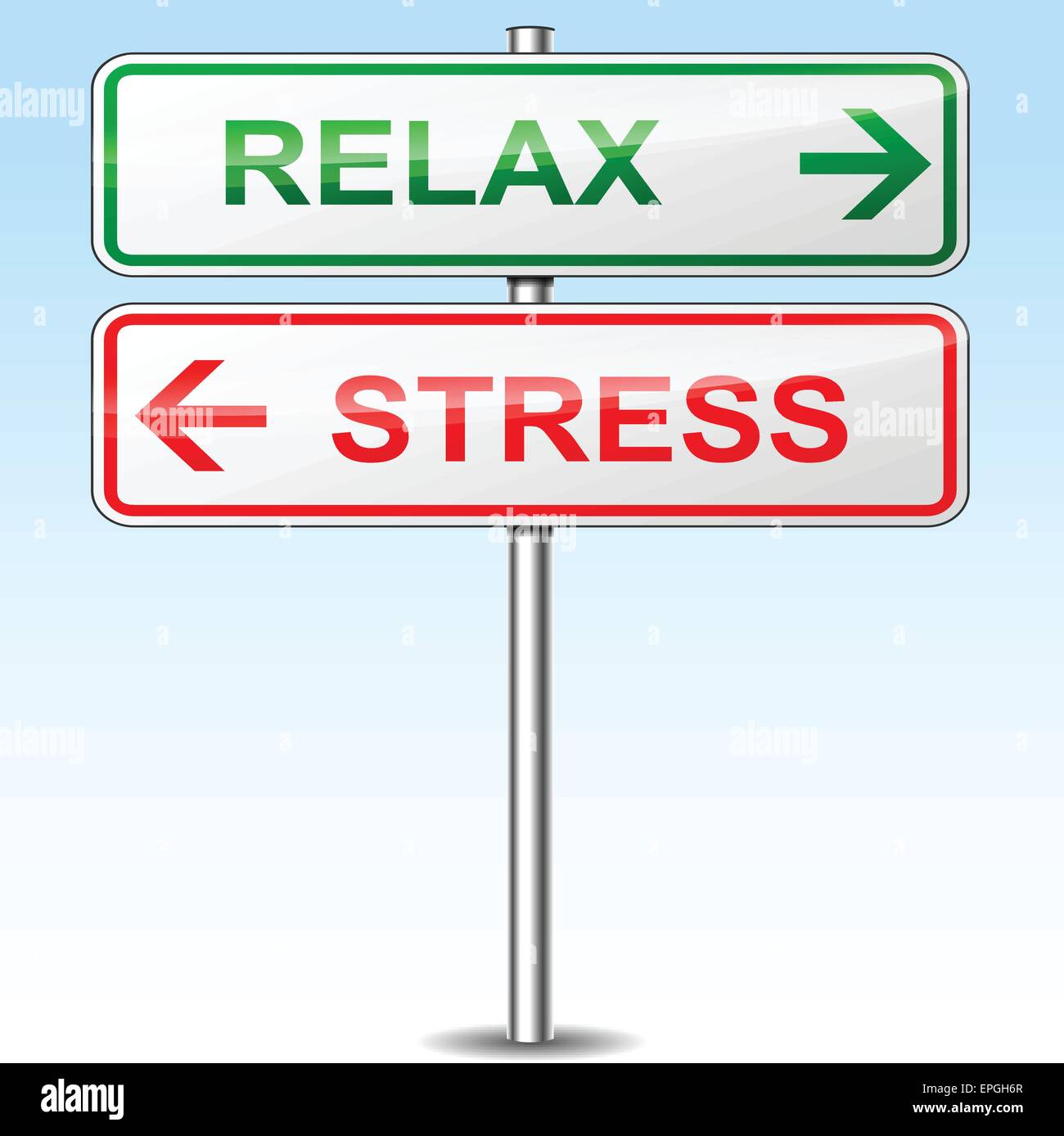 Work stress vector vectors Stock Vector Images - Alamy