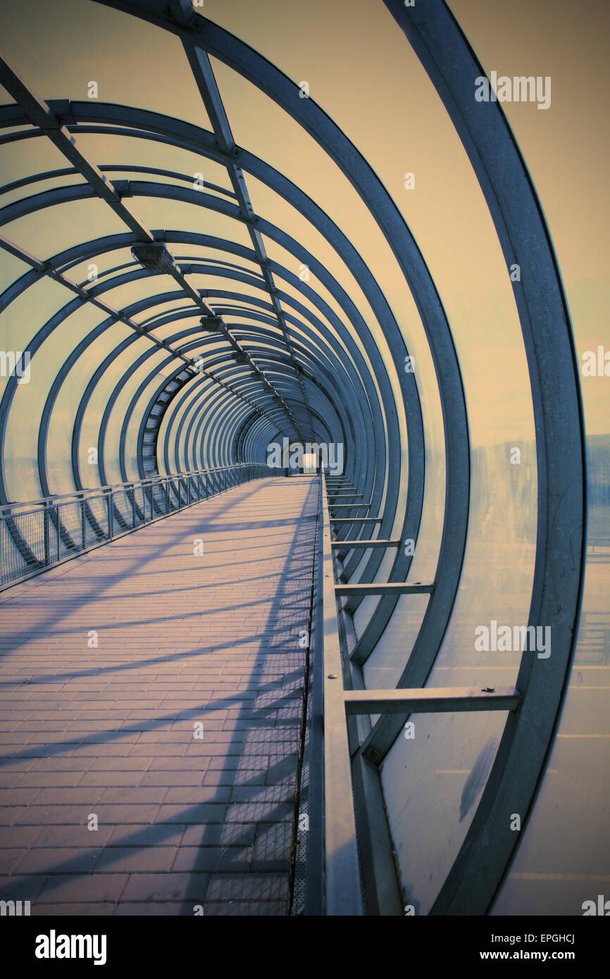 fantastic urban corridor Stock Photo - Alamy