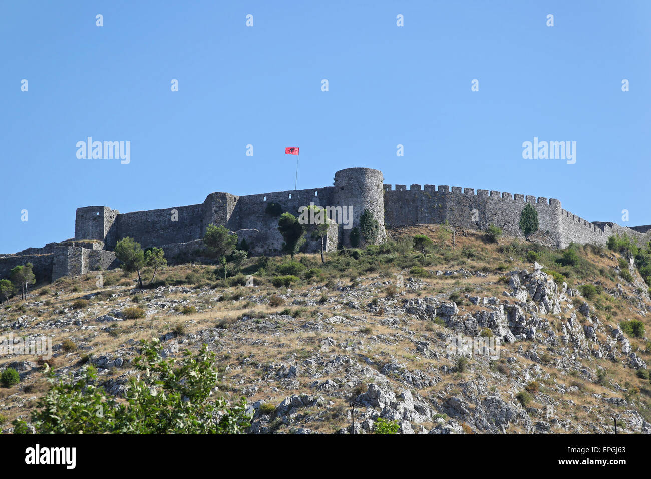 Rozafa Castle Shkoder Stock Photo - Alamy